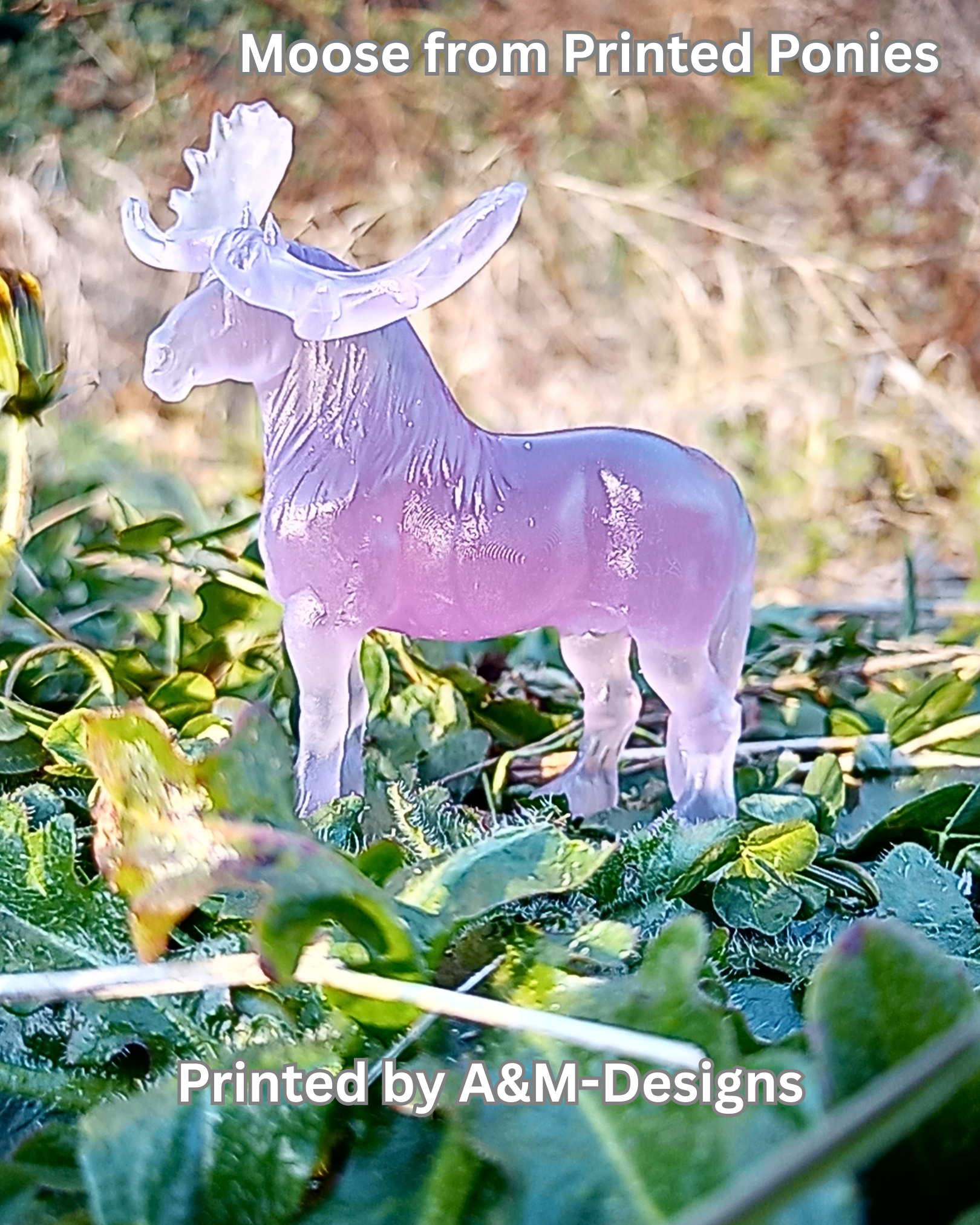 Moose (2 Versionen) von PrintedPonies – Alica and Mad Designs