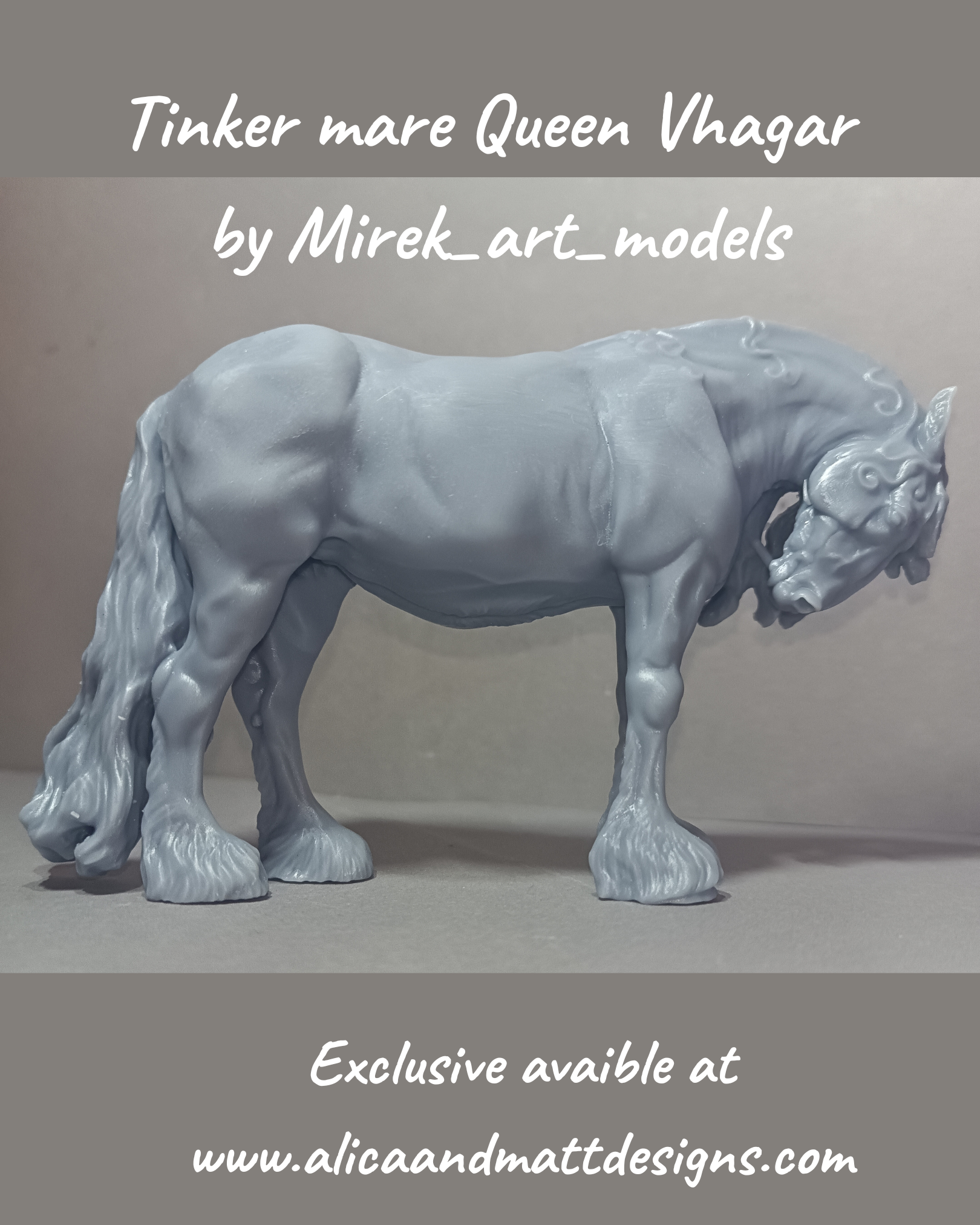Edle Tinker Stute namens "Queen Vhagar" von Mirek_Art_models / Exklusi ...
