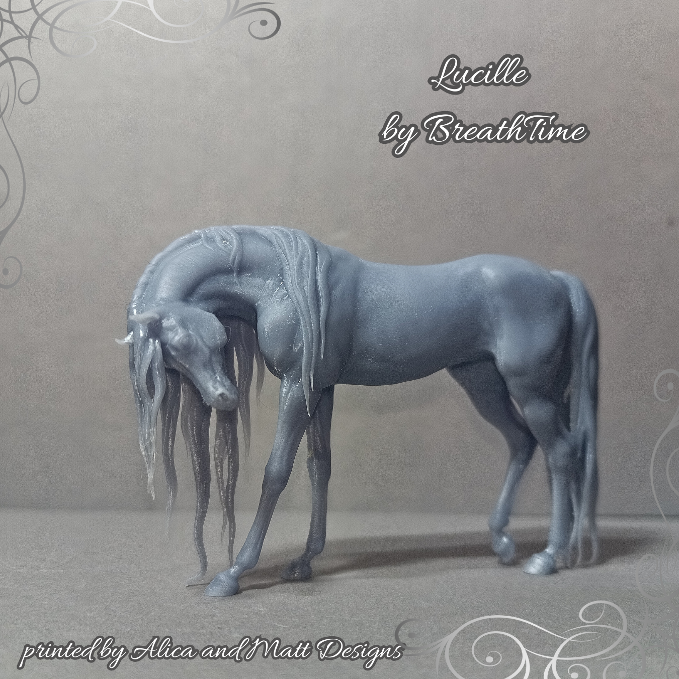Mare "Lucille" by BreathTime as 3D print – Alica and Mad Designs